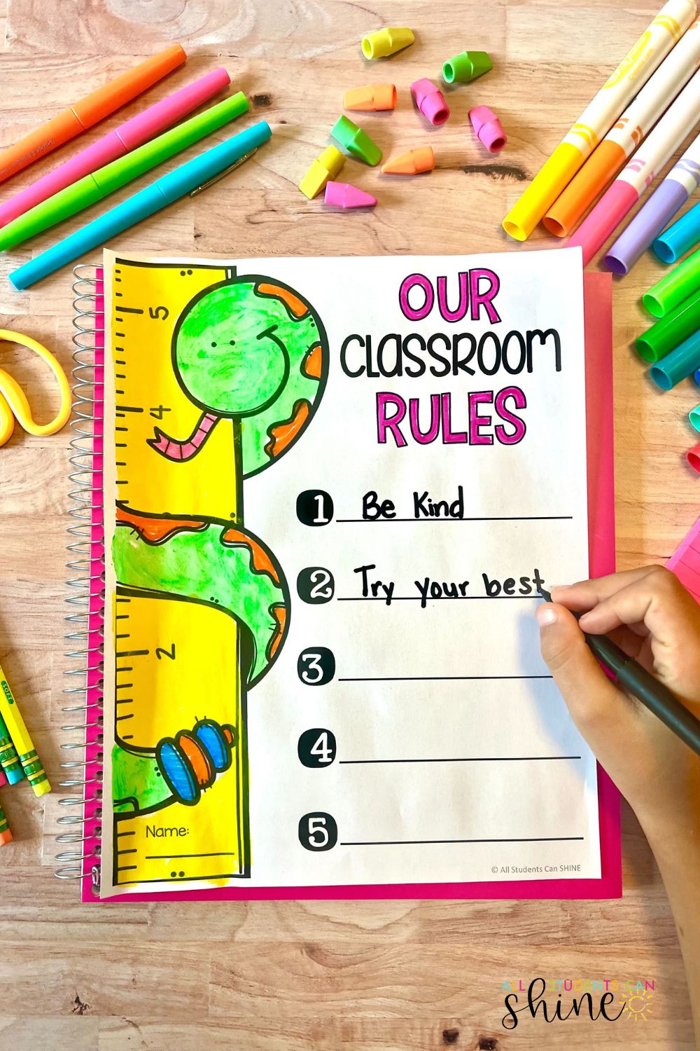 First Week Of School Ideas - All Students Can Shine
