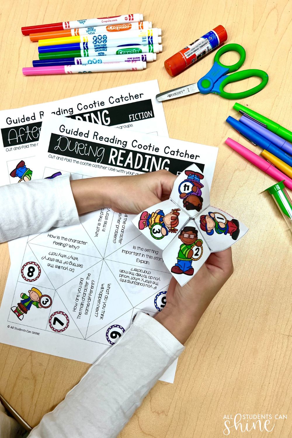 Hands-On Activities for Small Group Reading - All Students Can Shine