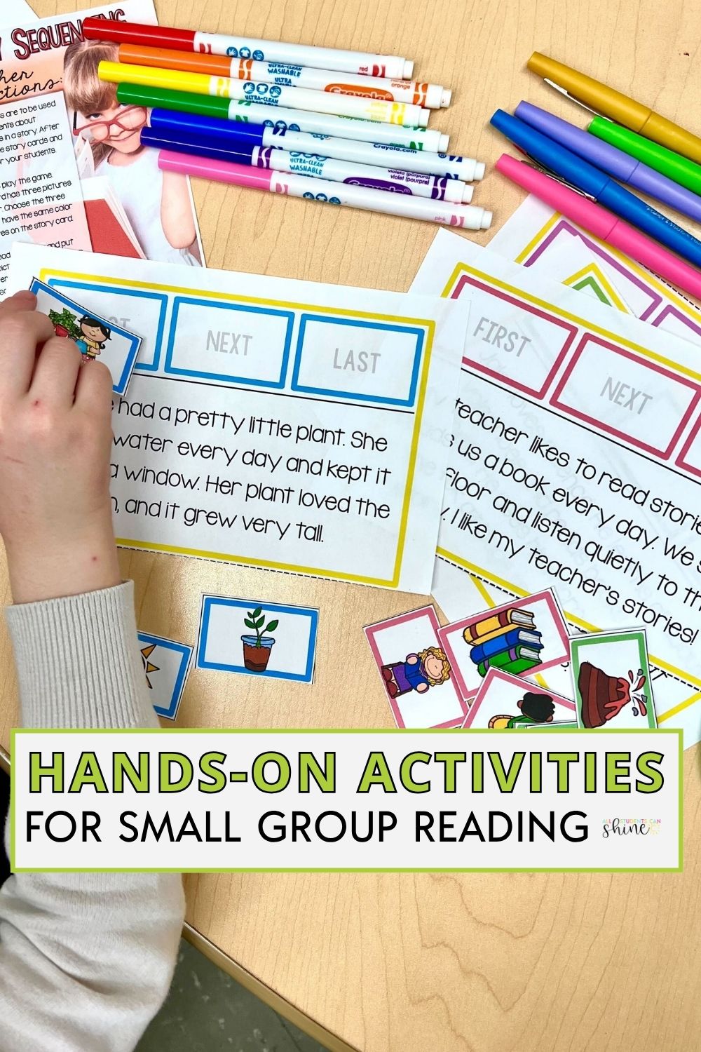 Hands-On Activities for Small Group Reading - All Students Can Shine