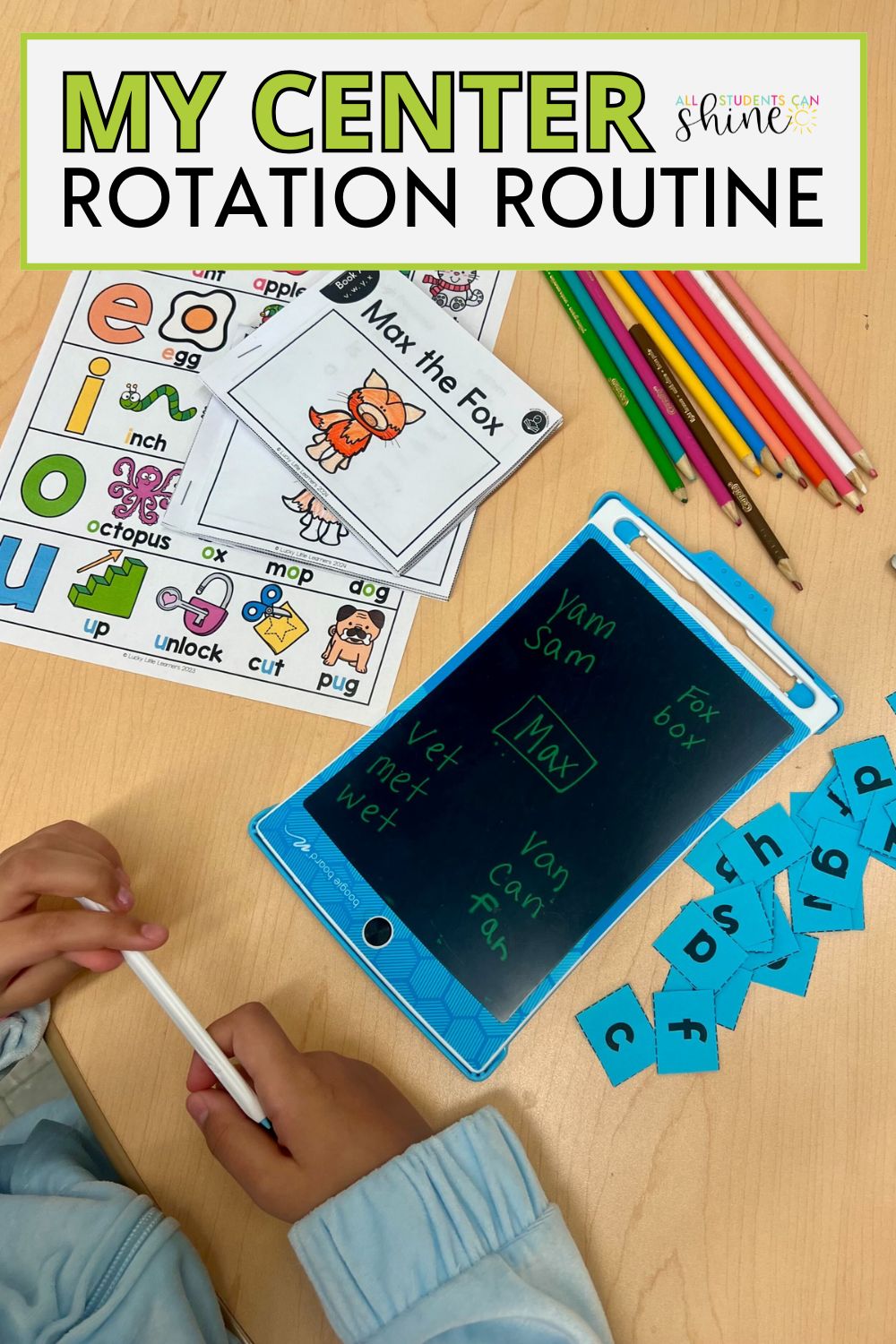 My Center Rotation Routine - All Students Can Shine