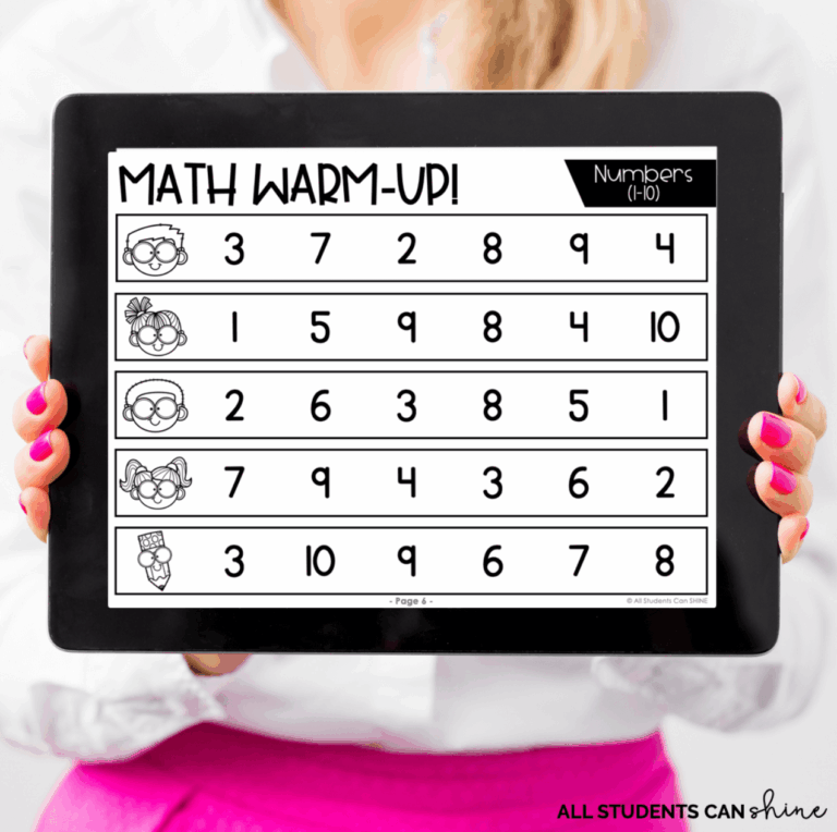 Math Warm-Ups for K-2: A Simple Way to Build Daily Math Skills - All ...