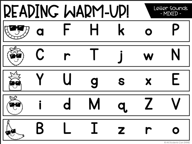Free Reading Fluency Intervention Resources Your K-1 Students Will Love ...