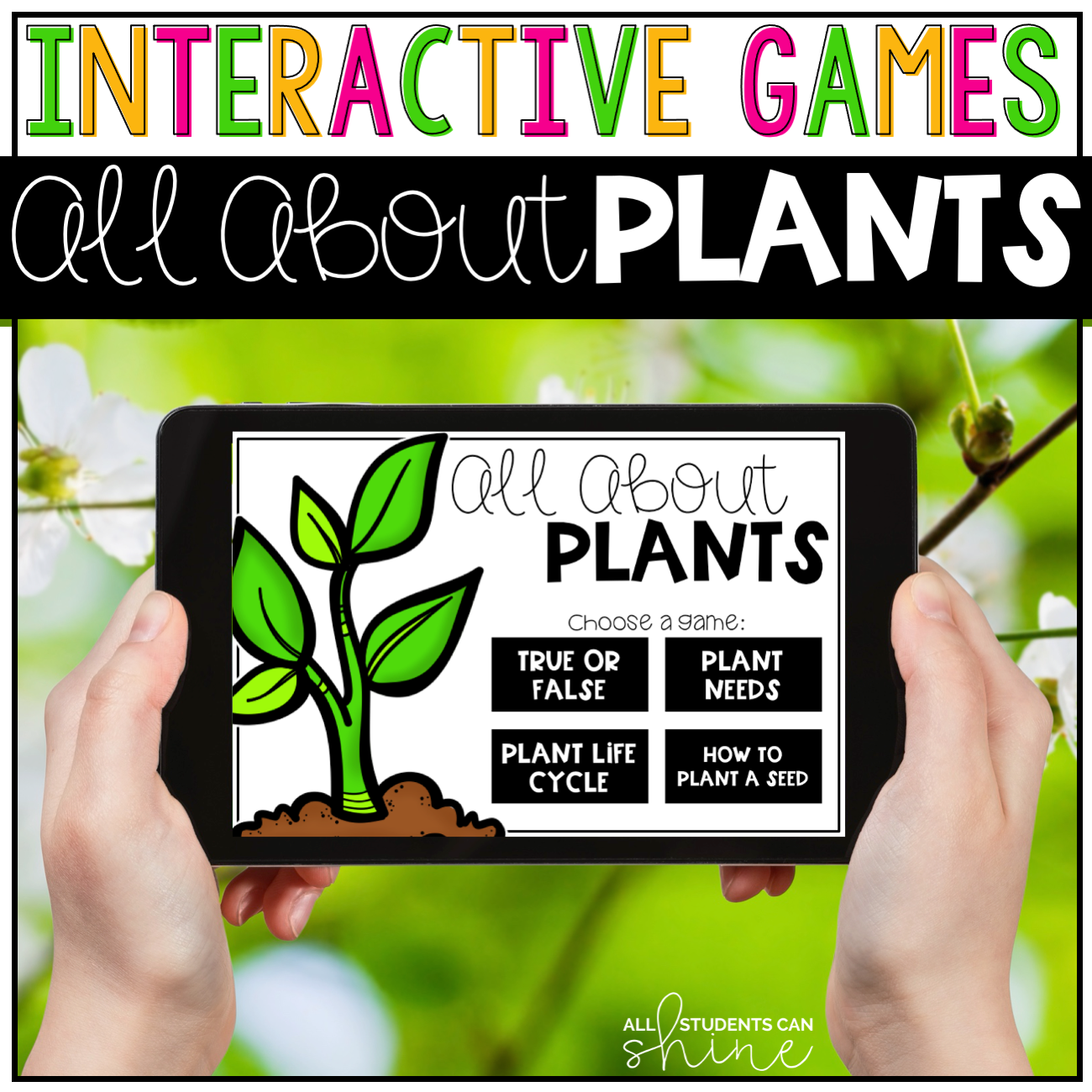 Engaging Plant Activities for 1st Grade - All Students Can Shine