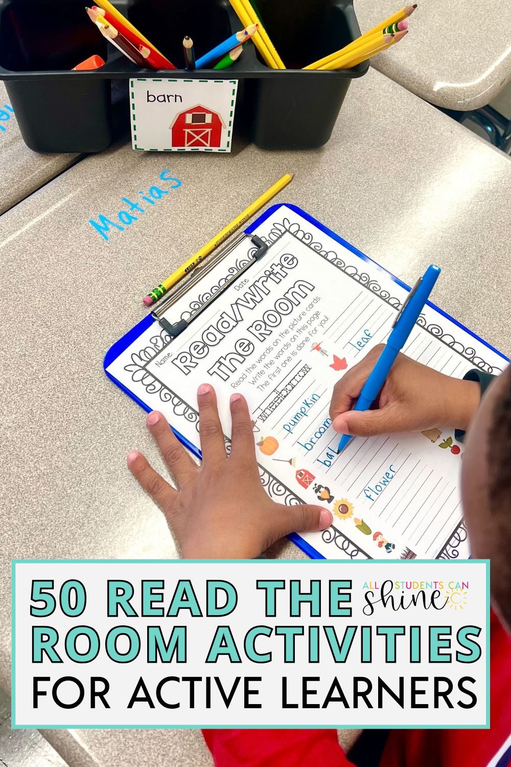 50 Read the Room Activities for Active Learners - All Students Can Shine