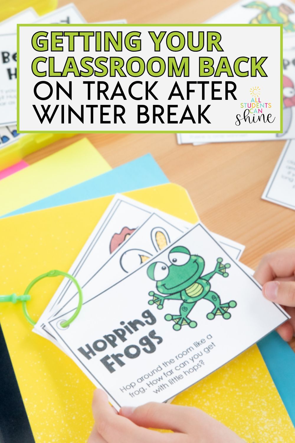 Getting Your Classroom Back on Track After Winter Break - All Students ...