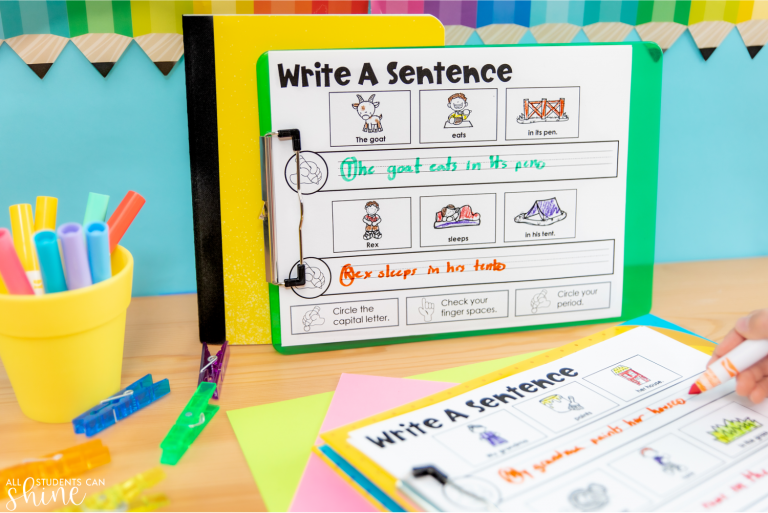 Teaching Kids to Read and Write Great Sentences - All Students Can Shine
