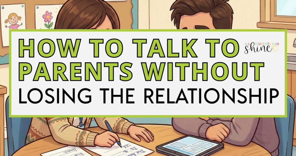 How to Talk to Parents Without Losing the Relationship - All Students ...