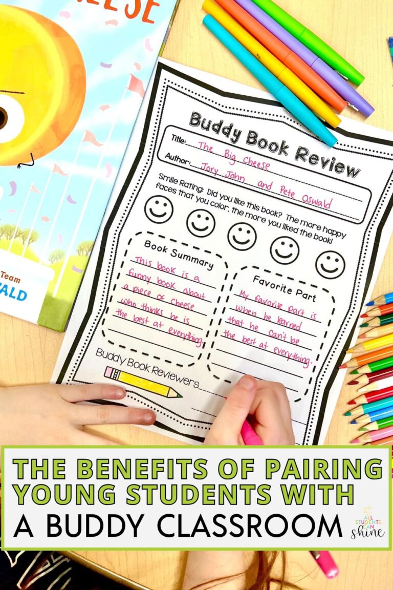 The Benefits of Pairing Young Students with a Buddy Classroom - All ...