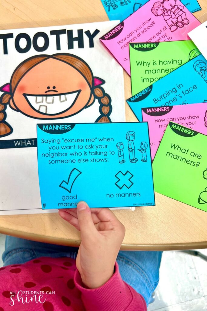 Teaching Children about Manners in the Classroom - All Students Can Shine