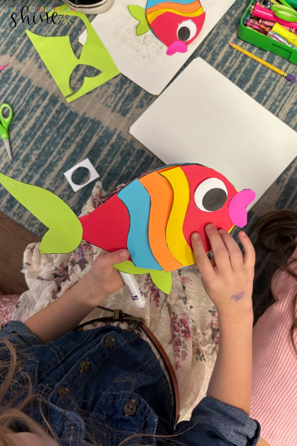 Spring Art Projects for 1st Grade - All Students Can Shine