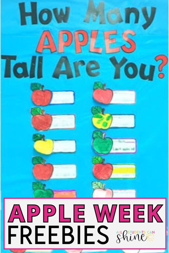 Apple Week Freebies - All Students Can Shine