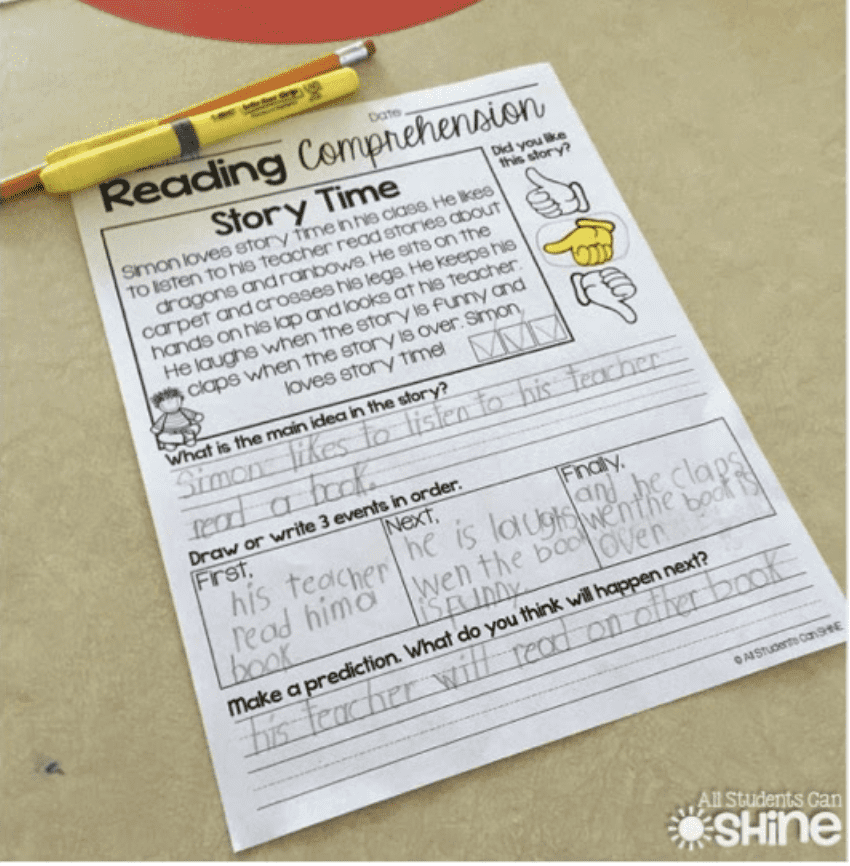 Tips for Teaching Reading Fluency and Comprehension in K-1 - All ...